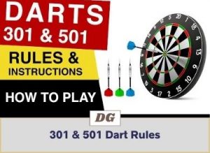 How To Play 301 & 501 Darts - Best Tips For Beginner